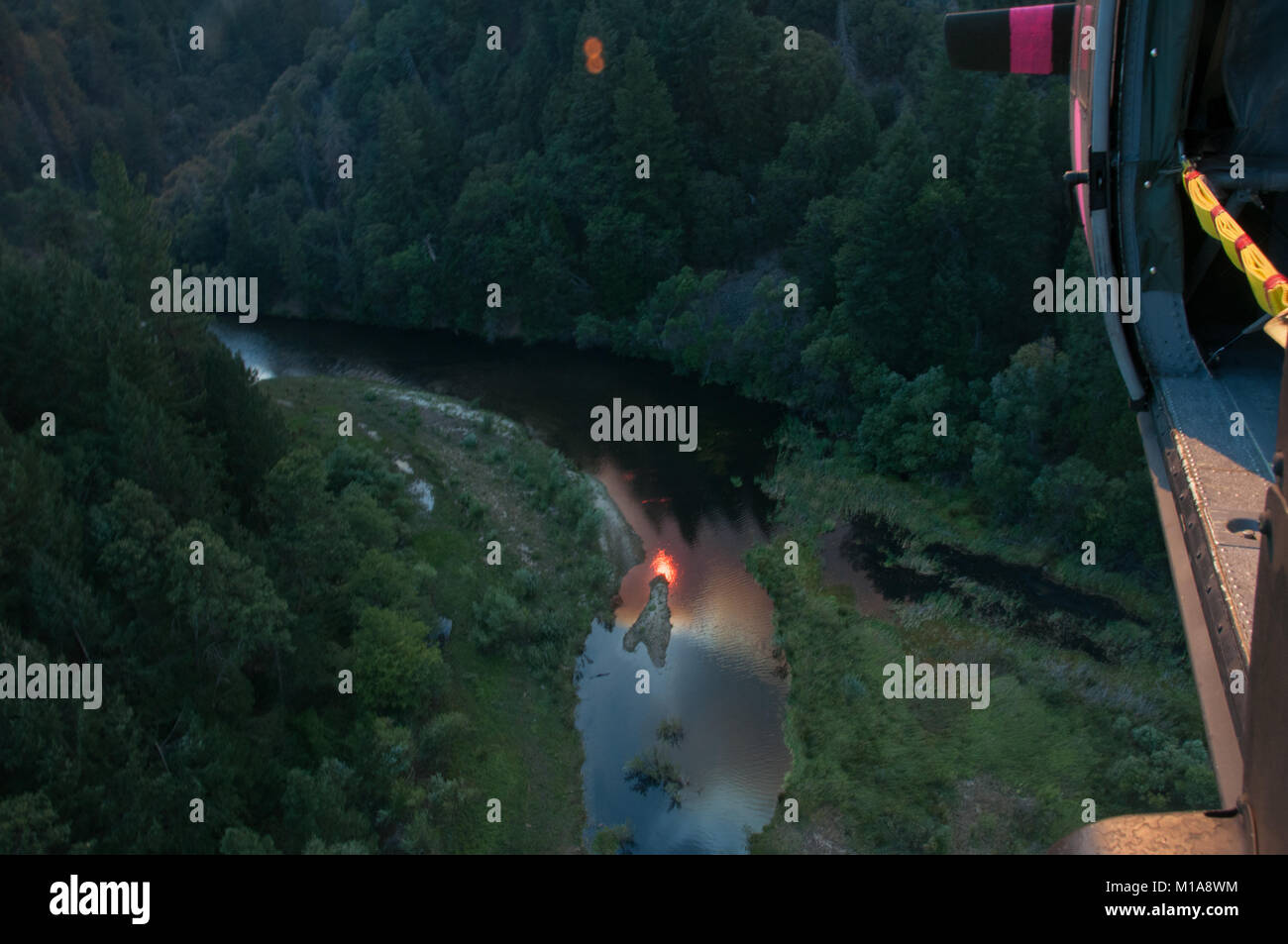 Photos show helibase, 129th Rescue Wing, cloud coverage, fires, and ...