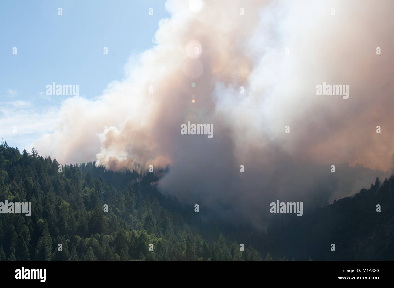 Photos show helibase, 129th Rescue Wing, cloud coverage, fires, and ...