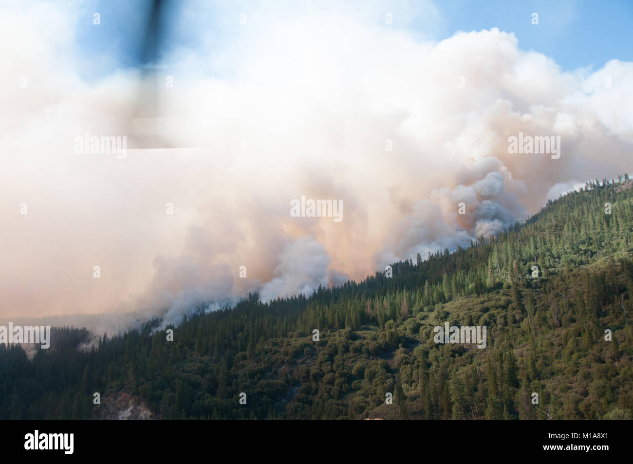 Photos show helibase, 129th Rescue Wing, cloud coverage, fires, and ...