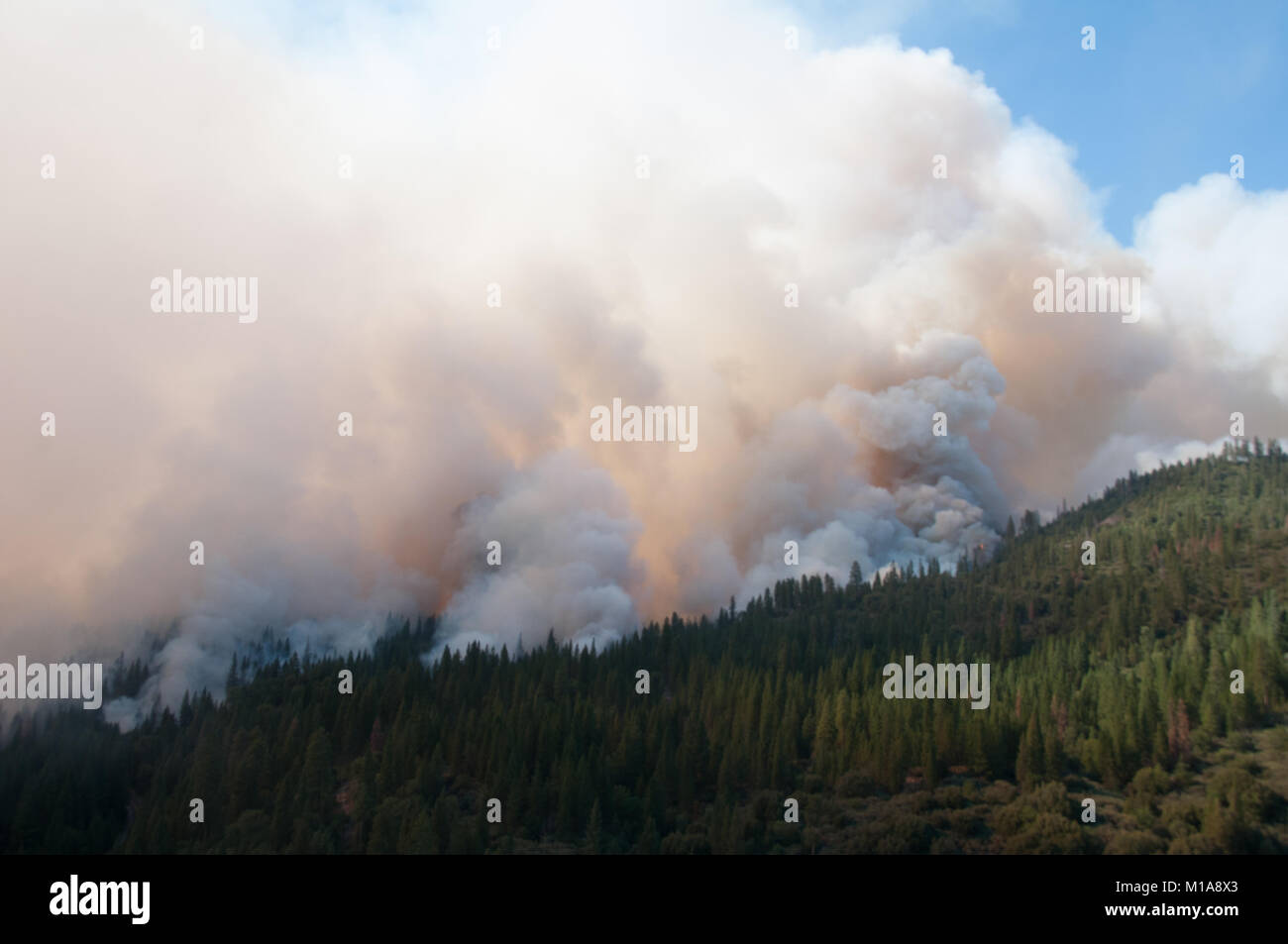 Photos show helibase, 129th Rescue Wing, cloud coverage, fires, and ...