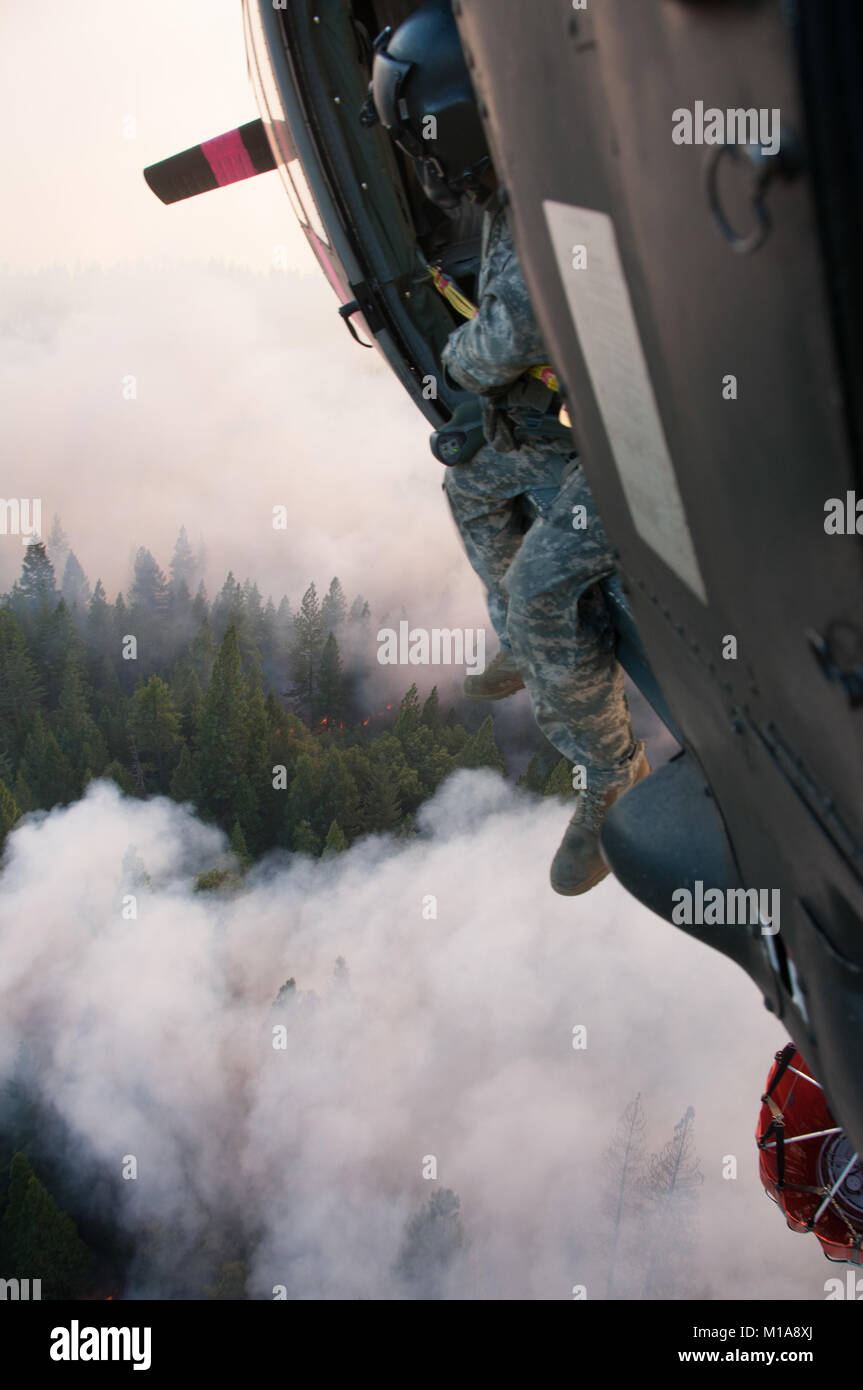 Photos show helibase, 129th Rescue Wing, cloud coverage, fires, and ...