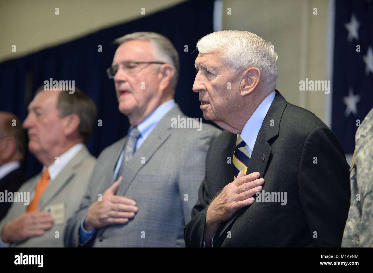 Retired lt general herbert r temple hi-res stock photography and images ...