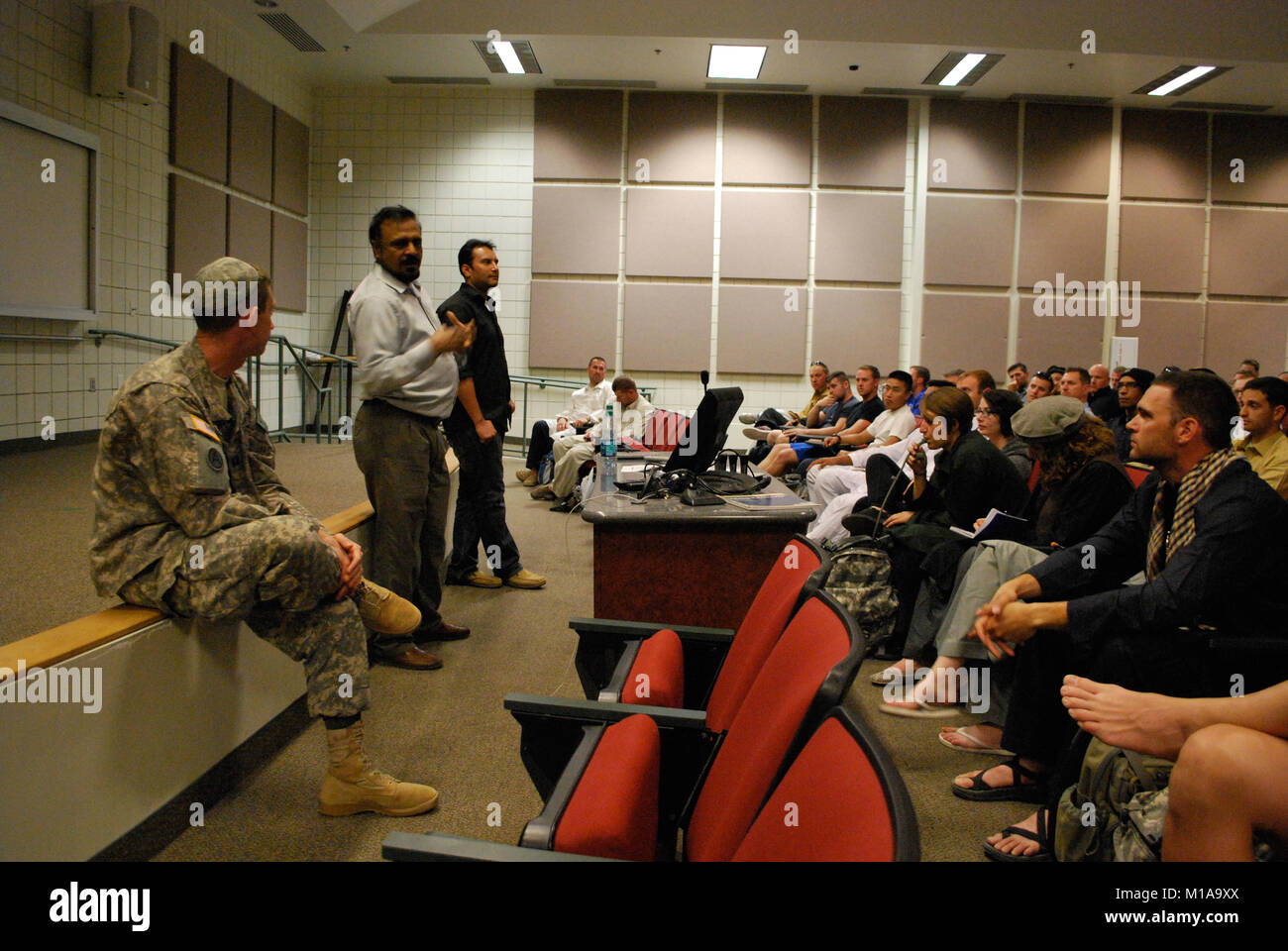 Soldiers participating in Panther Strike 2014 as role players benefit ...