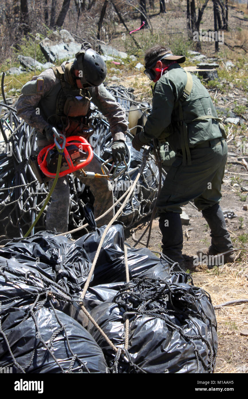 Members california national guard counterdrug hi-res stock photography ...