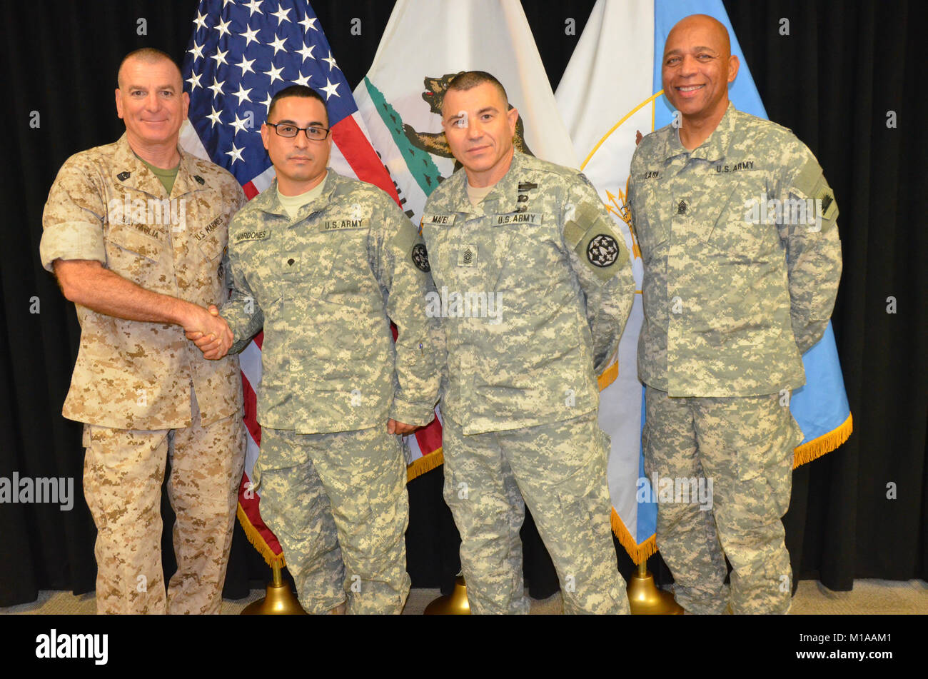 Sgt maj bryan battaglia hi-res stock photography and images - Alamy