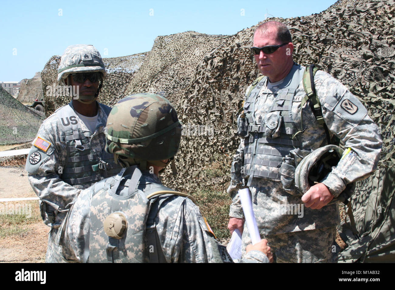 The former 40th Infantry Brigade Combat Team, now the 79th, conducted a ...