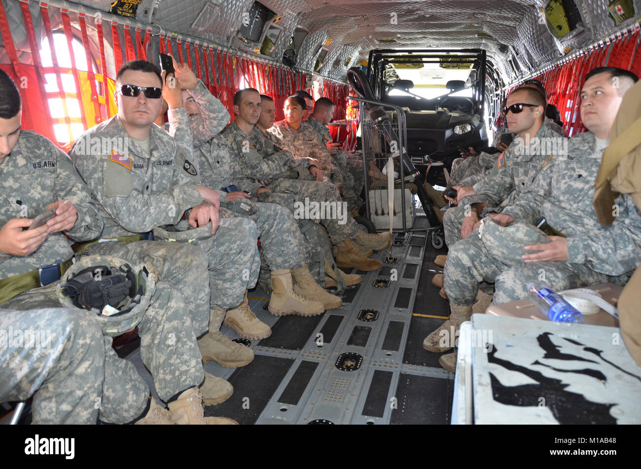 150212-Z-YY327-018 Military Police troops catch a ride. The Fairfield ...