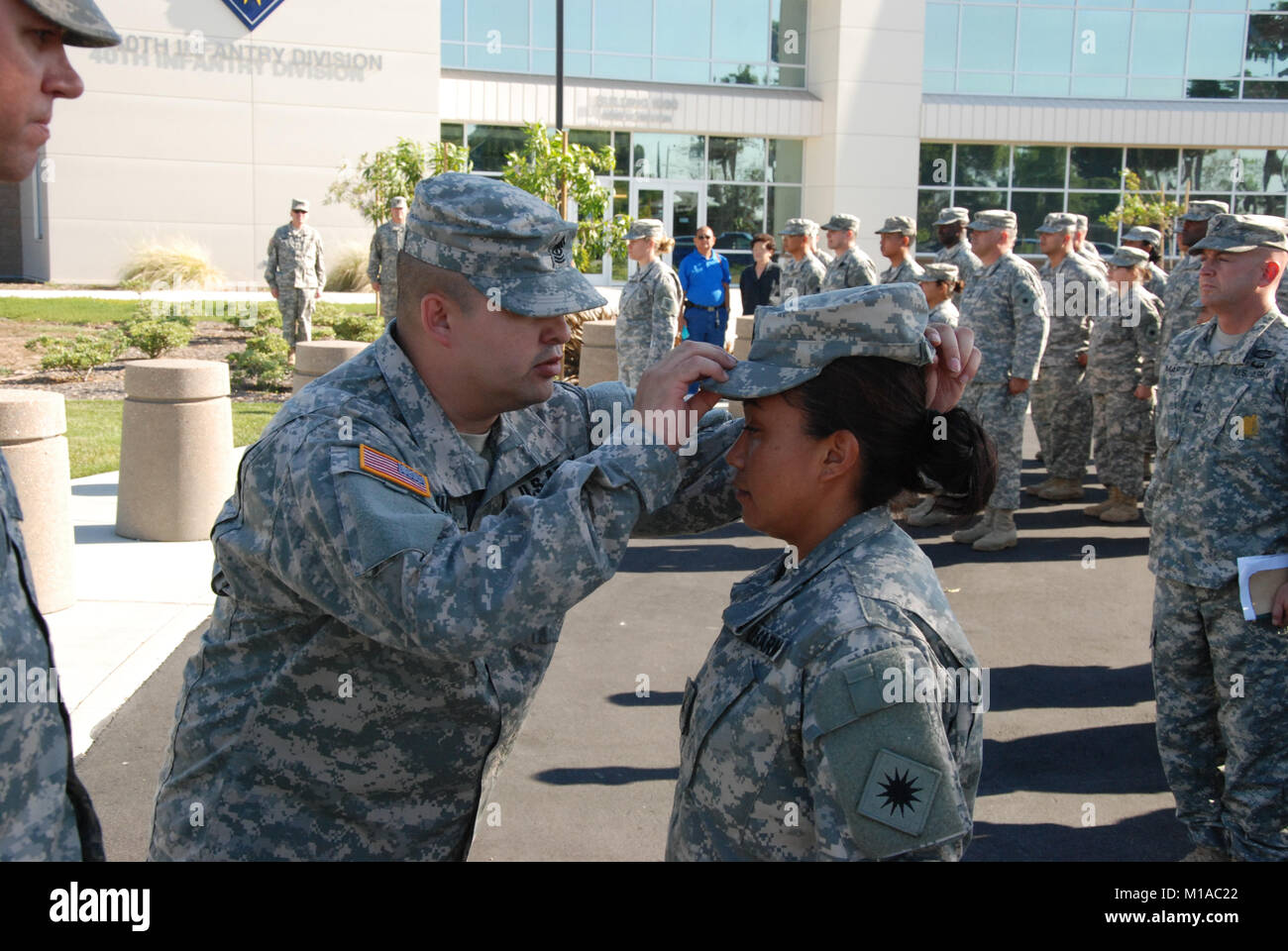 the California Army National Guard's 40th Infantry Division promoted ...