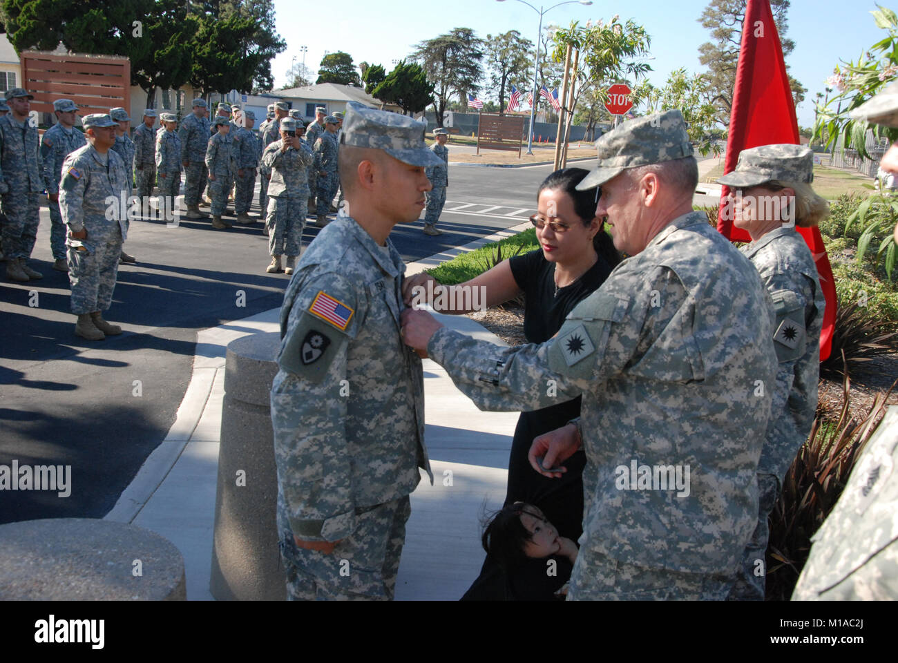 the California Army National Guard's 40th Infantry Division promoted ...