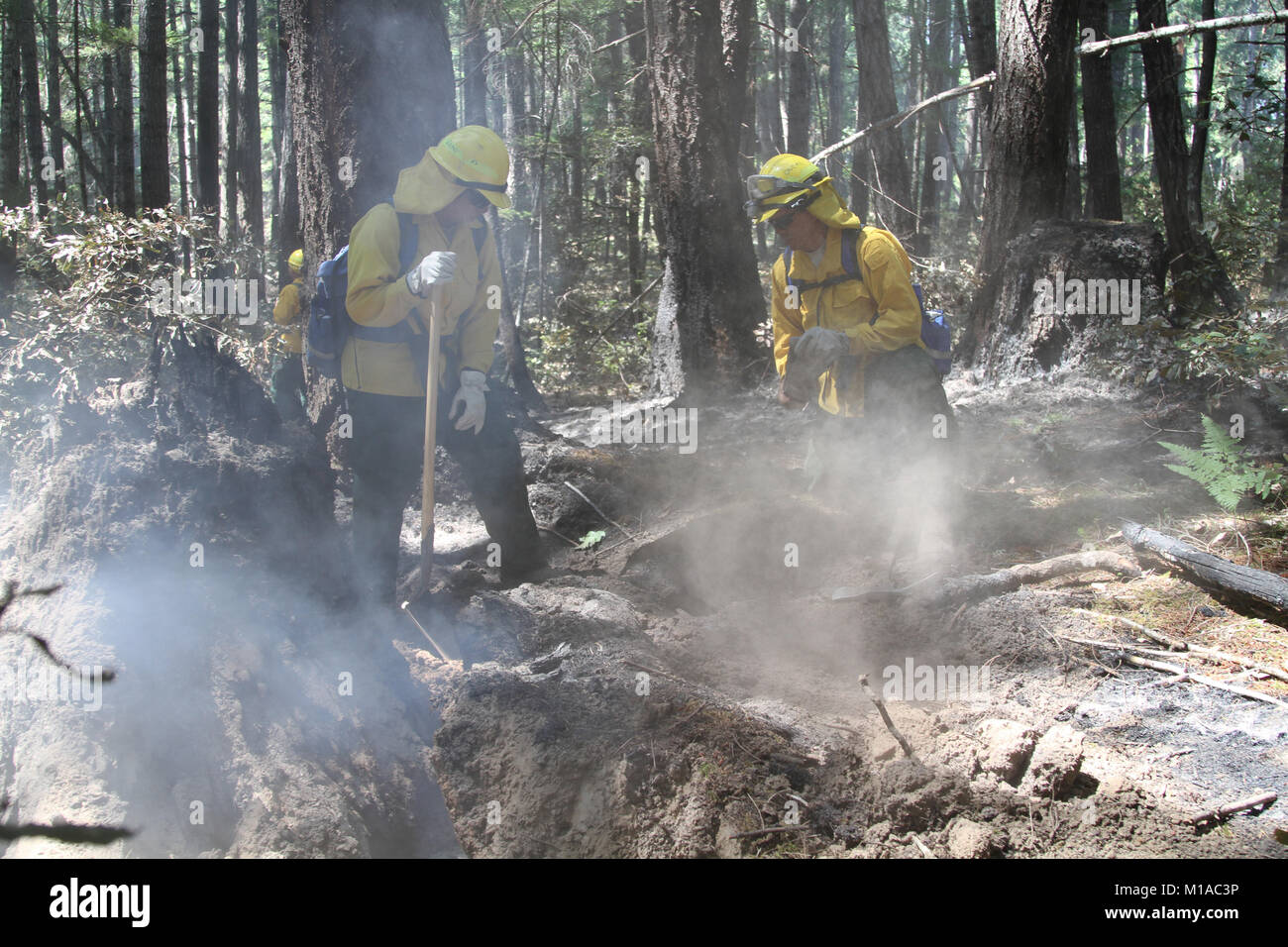 As smoke rises from the ground, Soldiers from Task Force Alpha ...