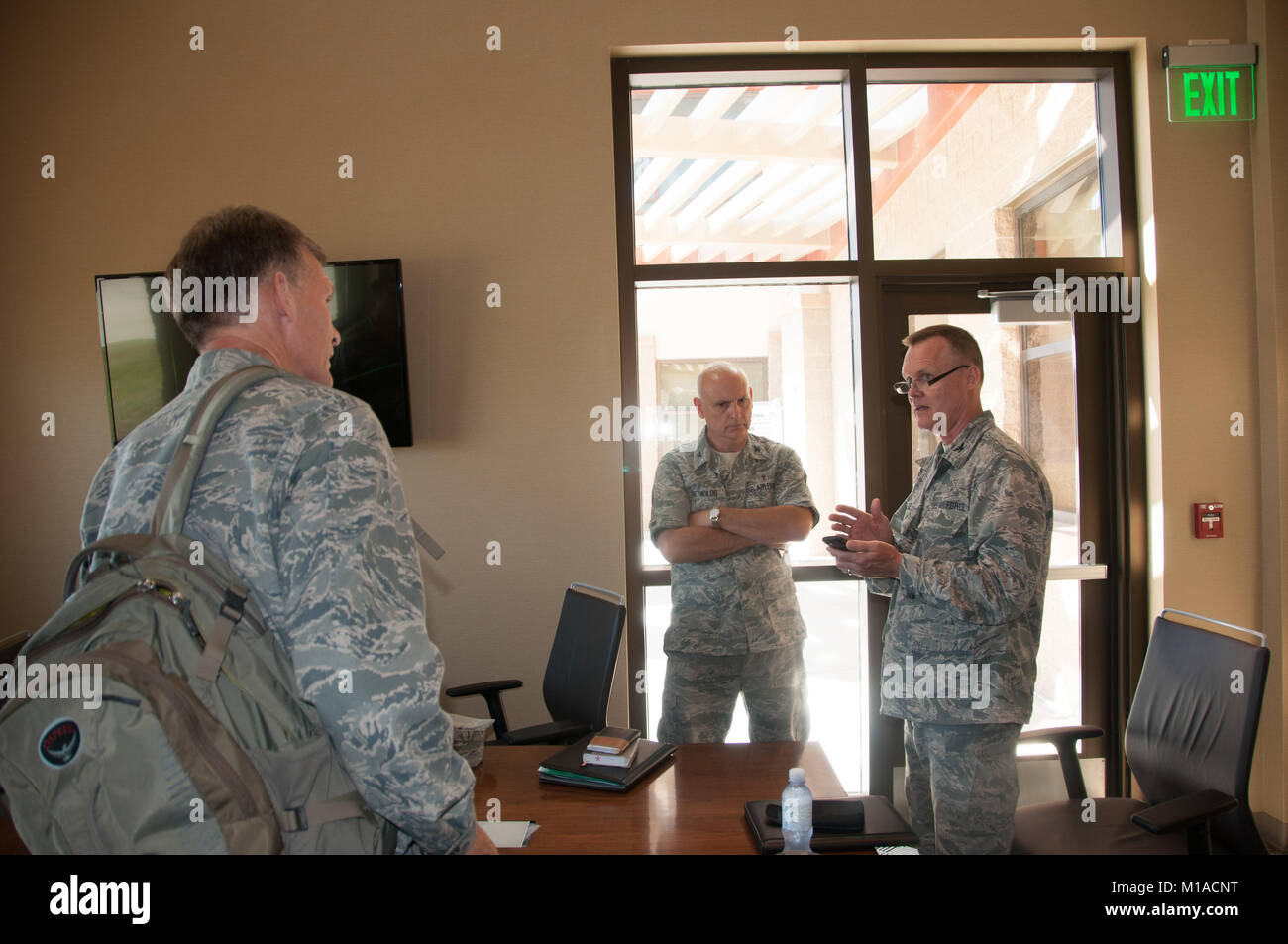 The 163d Attack Wing hosted chaplains for the Strong Bonds Instructor ...