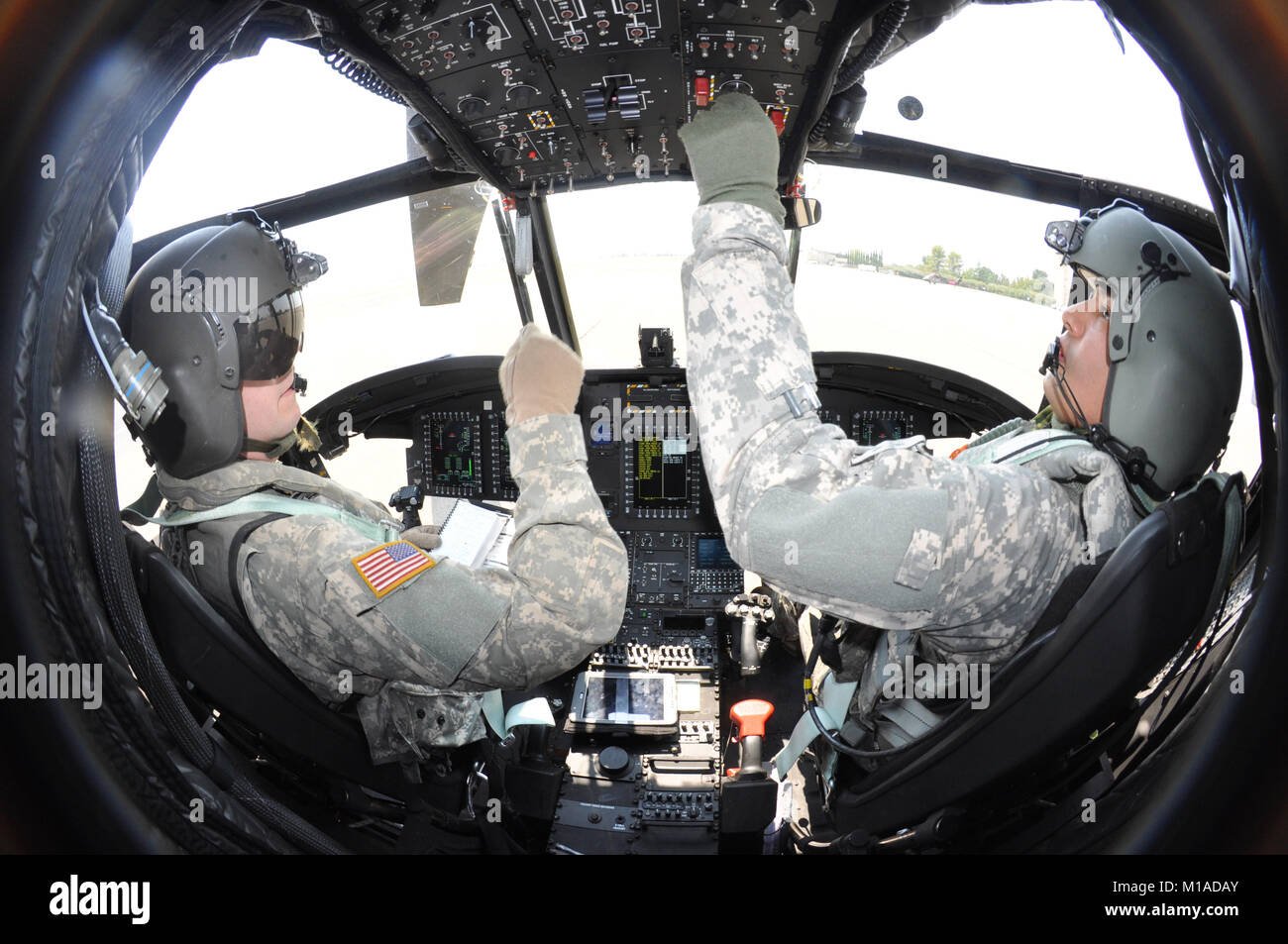 Chief Warrant Officer 4 Craig Hannon, left, pilot commander, and Chief ...