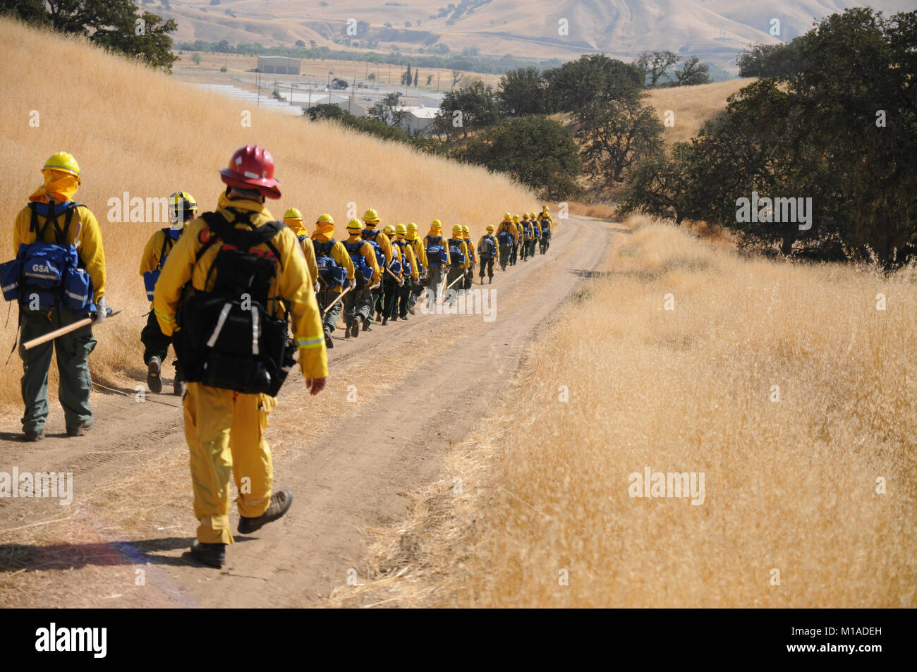 California National Guard Soldiers complete CAL FIRE hand crew training ...