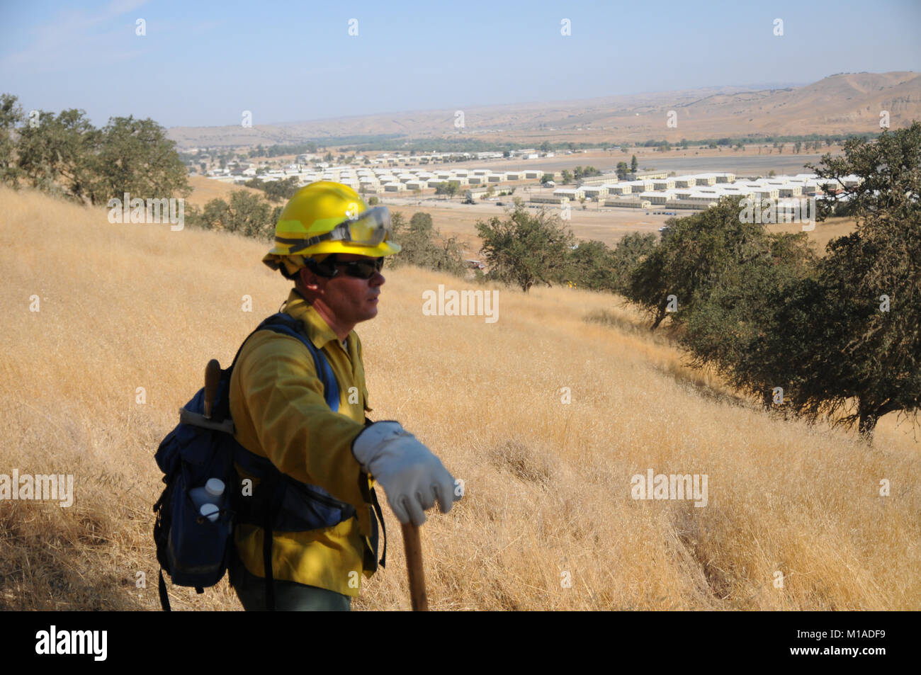 August complex fire hi-res stock photography and images - Alamy