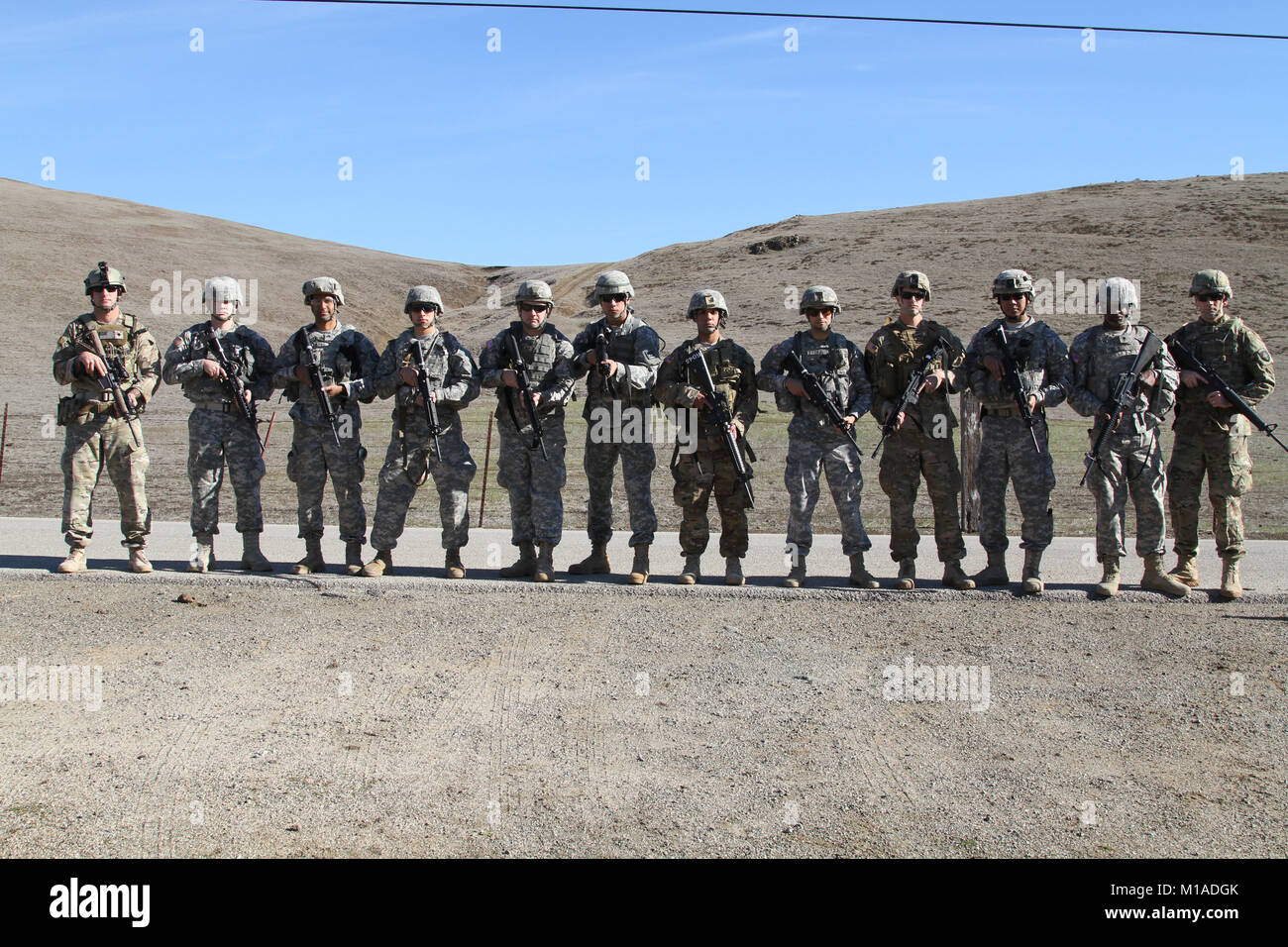 Competitors in the California Army National Guard’s 2015 Best Warrior ...