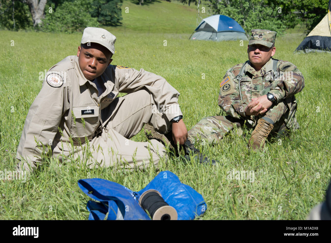 Cadets from Oakland Military Institute attended survival training in ...