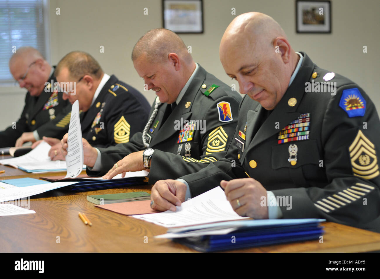 Sergeants rifle brigade hi-res stock photography and images - Alamy