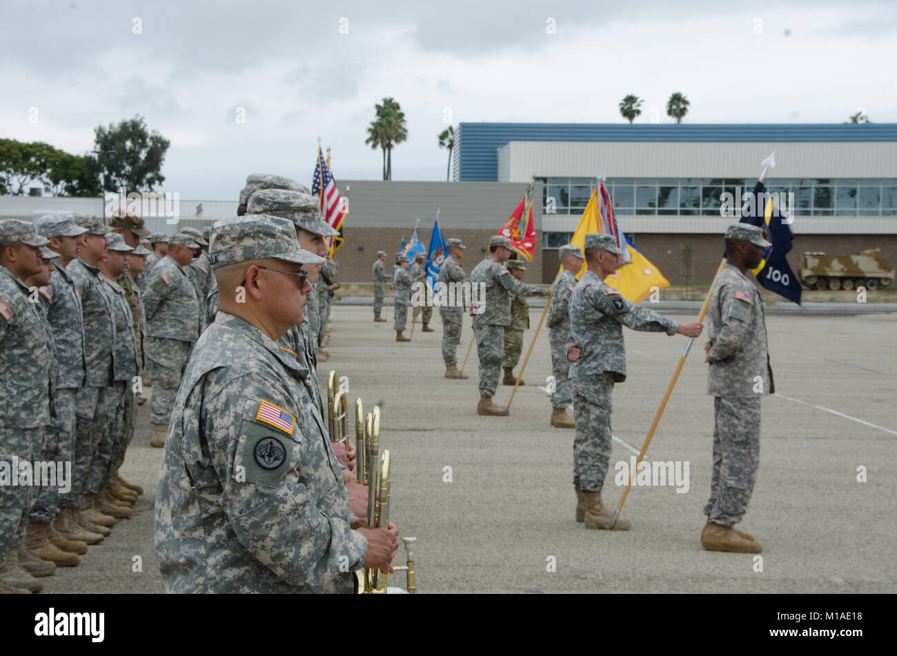 The 100th Troop Command's more than 2,000 soldiers welcomed a new ...