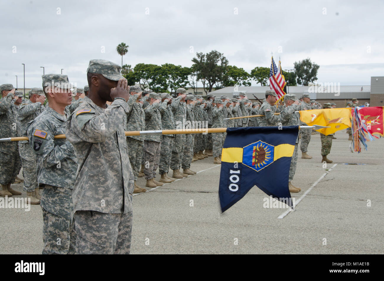 The 100th Troop Command's more than 2,000 soldiers welcomed a new ...