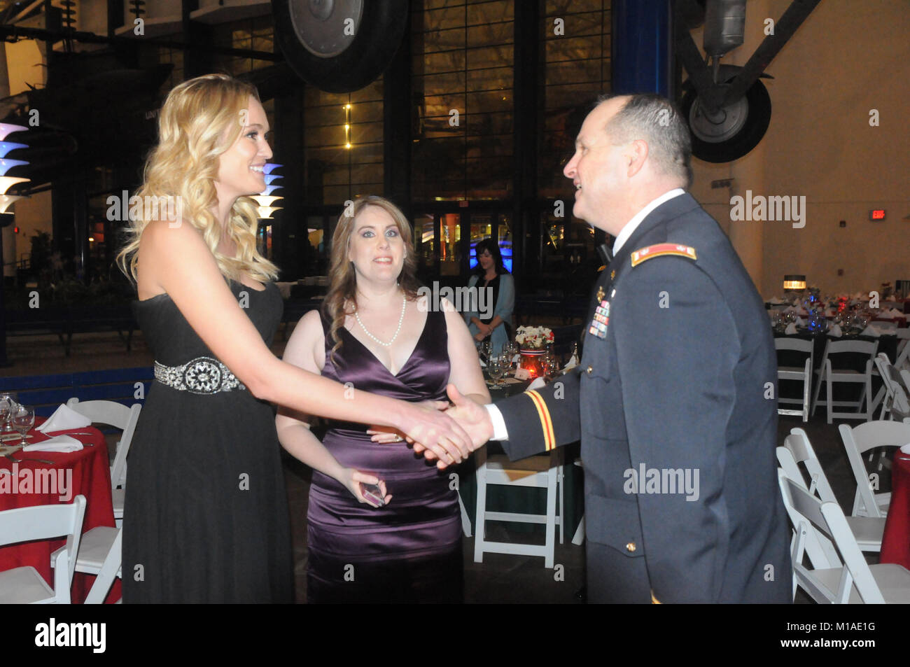E! News Anchor Ashlan Gorse was a special guest at the Brigade Special ...