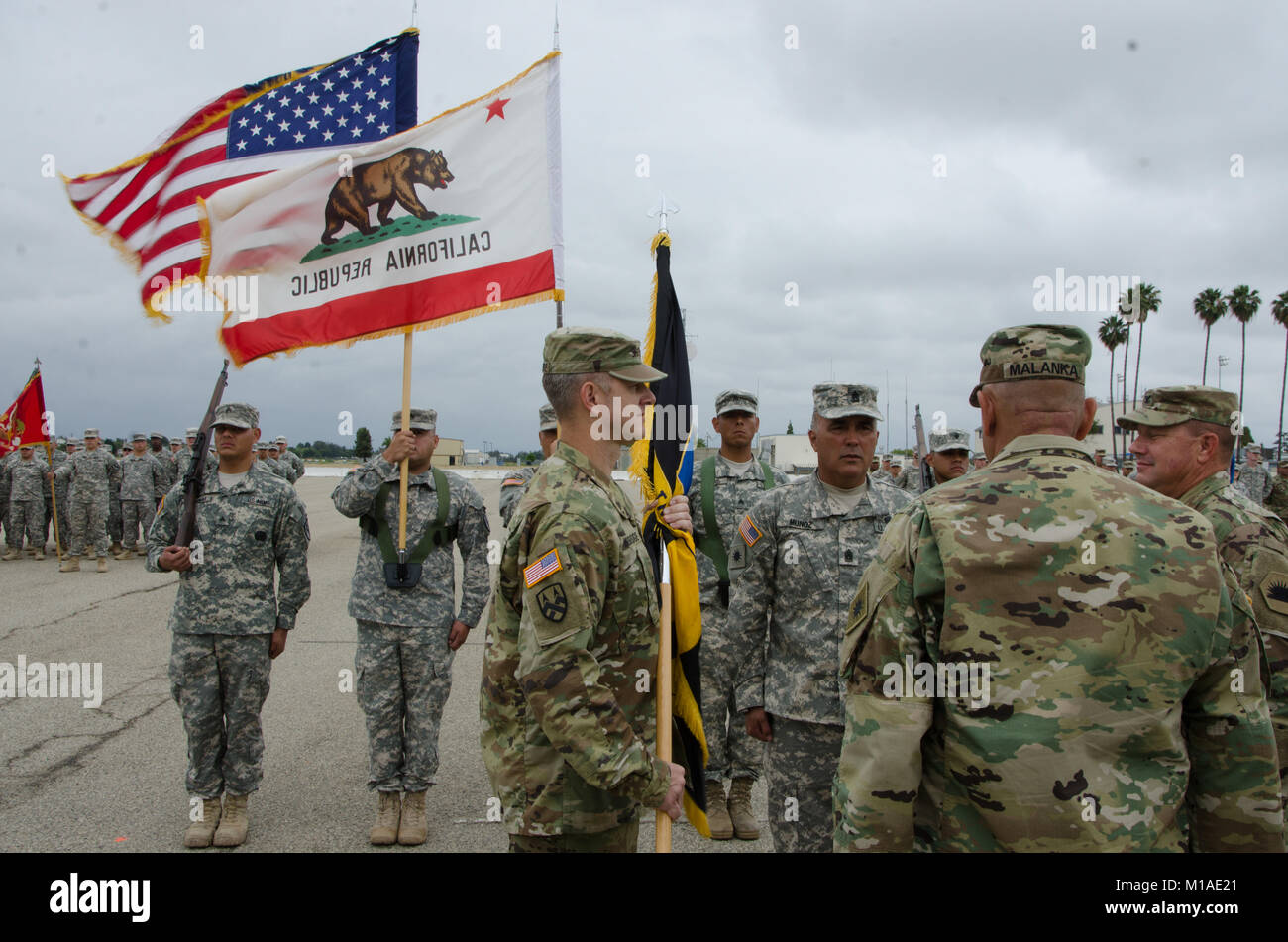 The 100th Troop Command's more than 2,000 soldiers welcomed a new ...