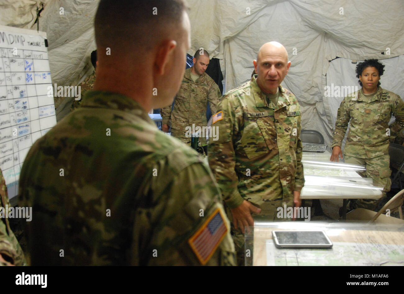 Brig. Gen. Mark Malanka, deputy commander of the California Army ...