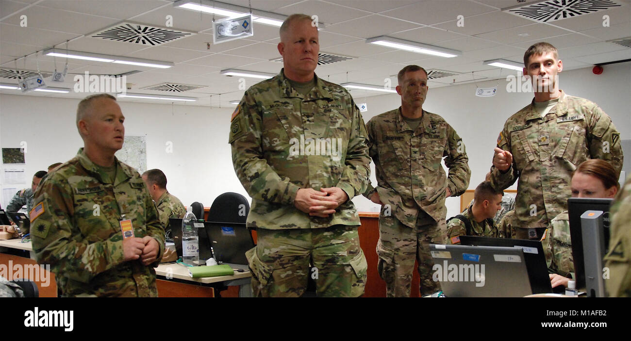 Maj. Gen. Timothy McGuire, deputy commanding general of U.S. Army ...