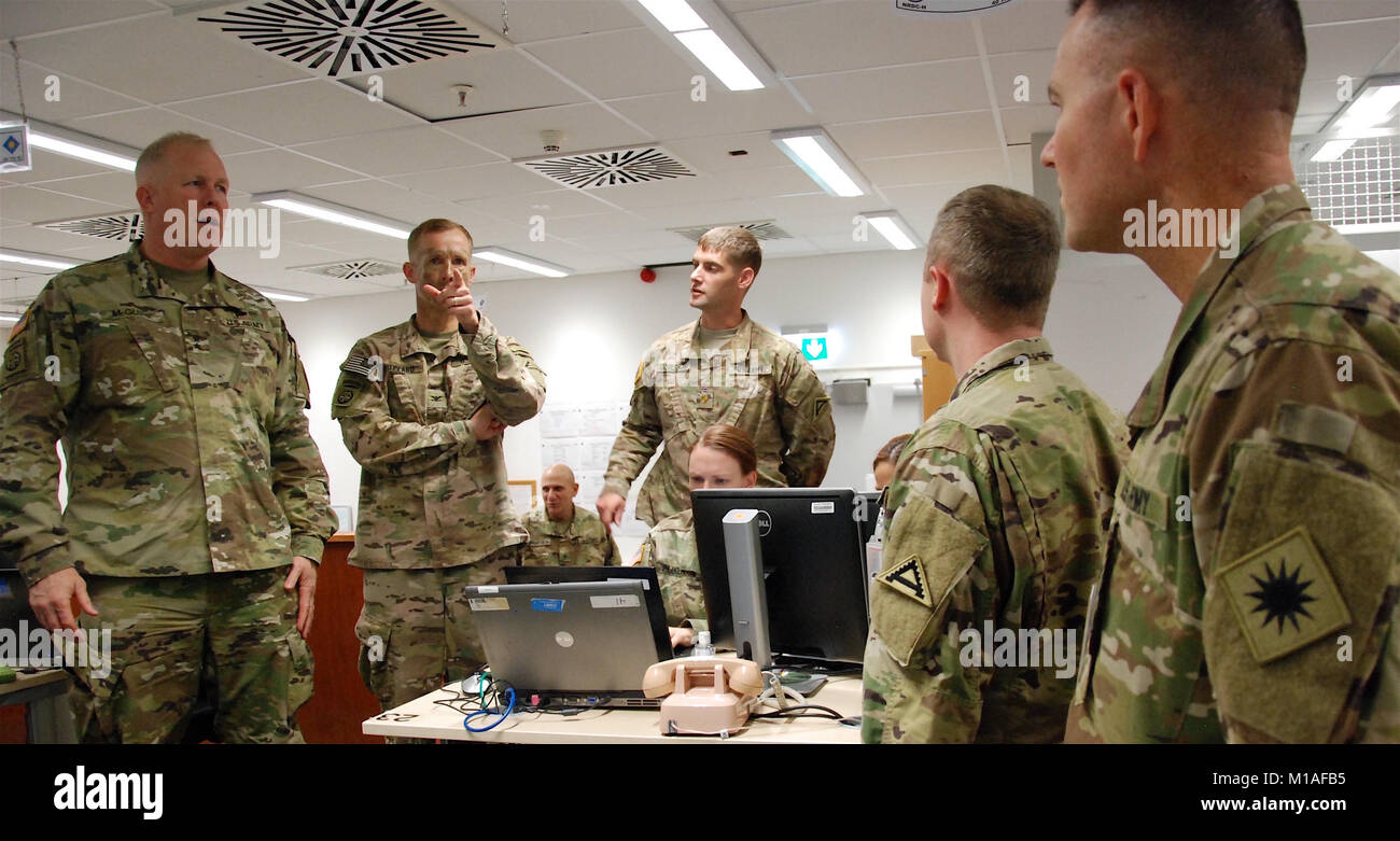 Maj. Gen. Timothy McGuire, deputy commanding general of U.S. Army ...