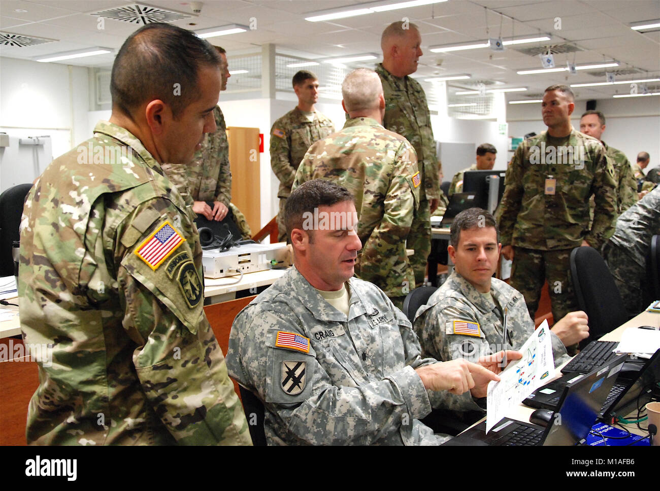 Maj. Gen. Timothy McGuire, deputy commanding general of U.S. Army ...