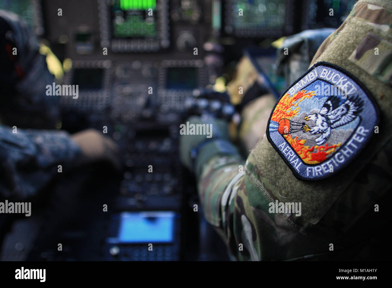 CH-47F Chinook pilot Capt. Ben Bowman of Bravo Company, 1st Battalion ...
