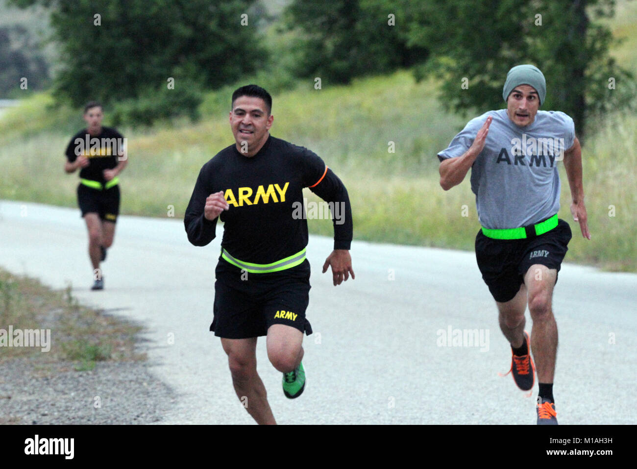 Staff Sgt. Matthew J. Concha, left of the New Mexico Army National ...