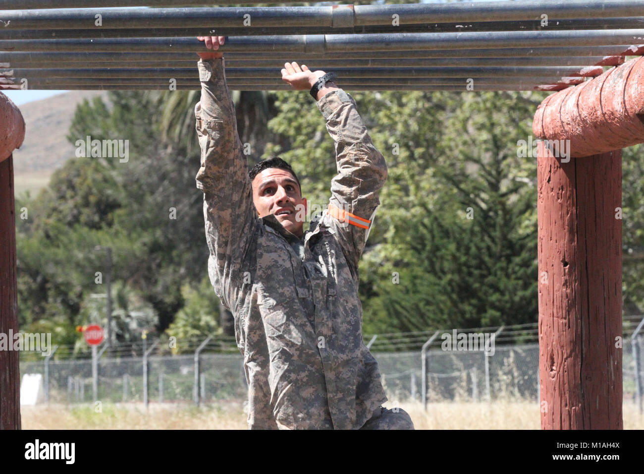 Hawaii Army National Guardsman Staff Sgt. Brian Wood, from Alpha ...