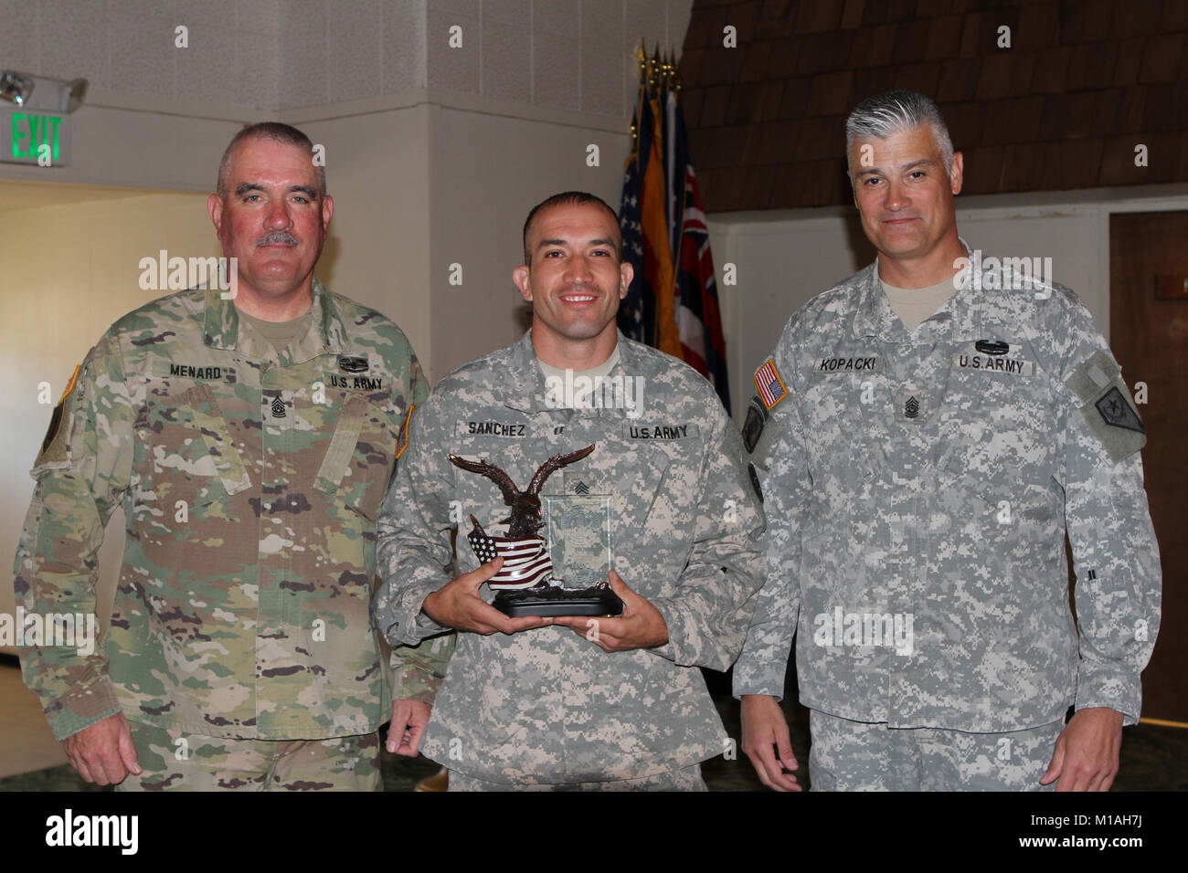 A soldier from the Nevada Army National Guard's 221st Cavalry Regiment ...
