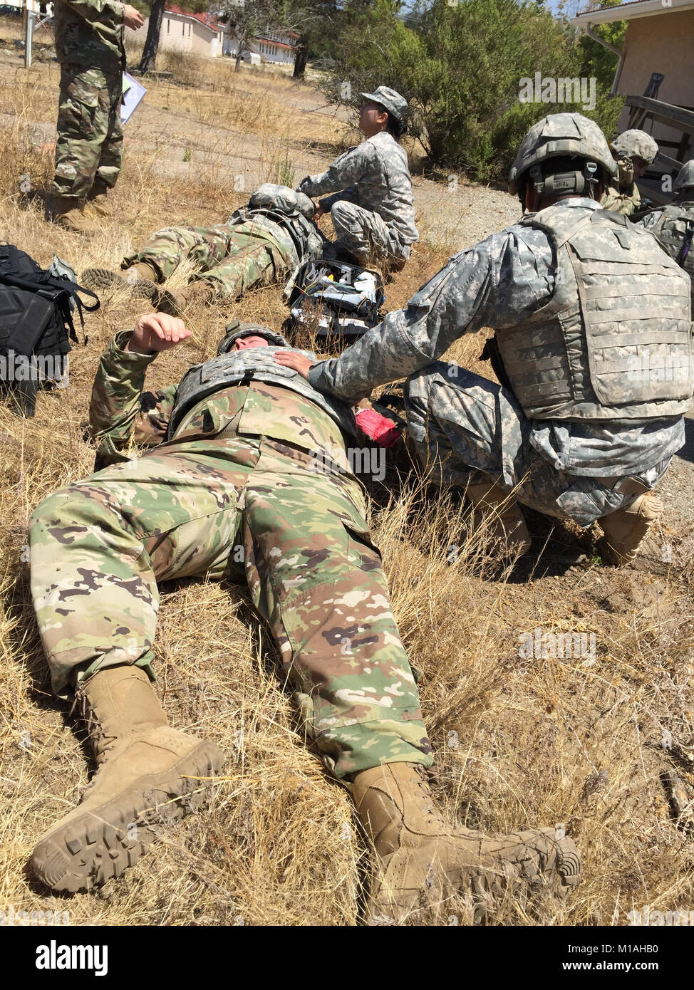 Cal Guard Army combat medics from across the state participated in a ...