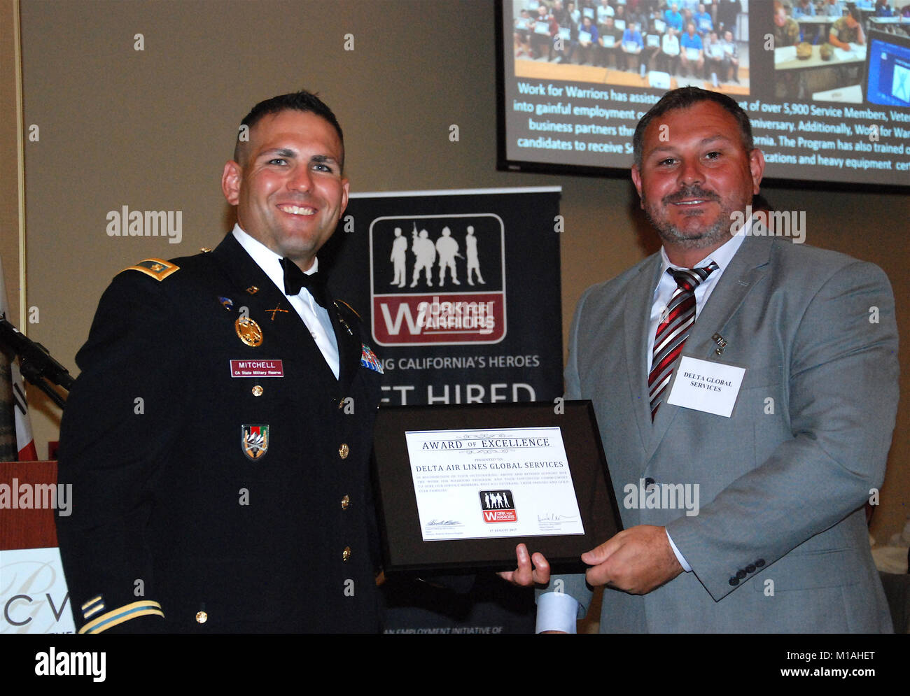 The California National Guard's Work for Warriors program celebrated ...