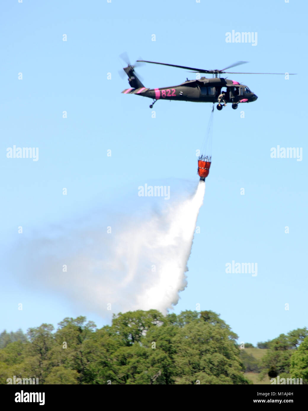 California National Guard helicopters and key personnel conducted ...