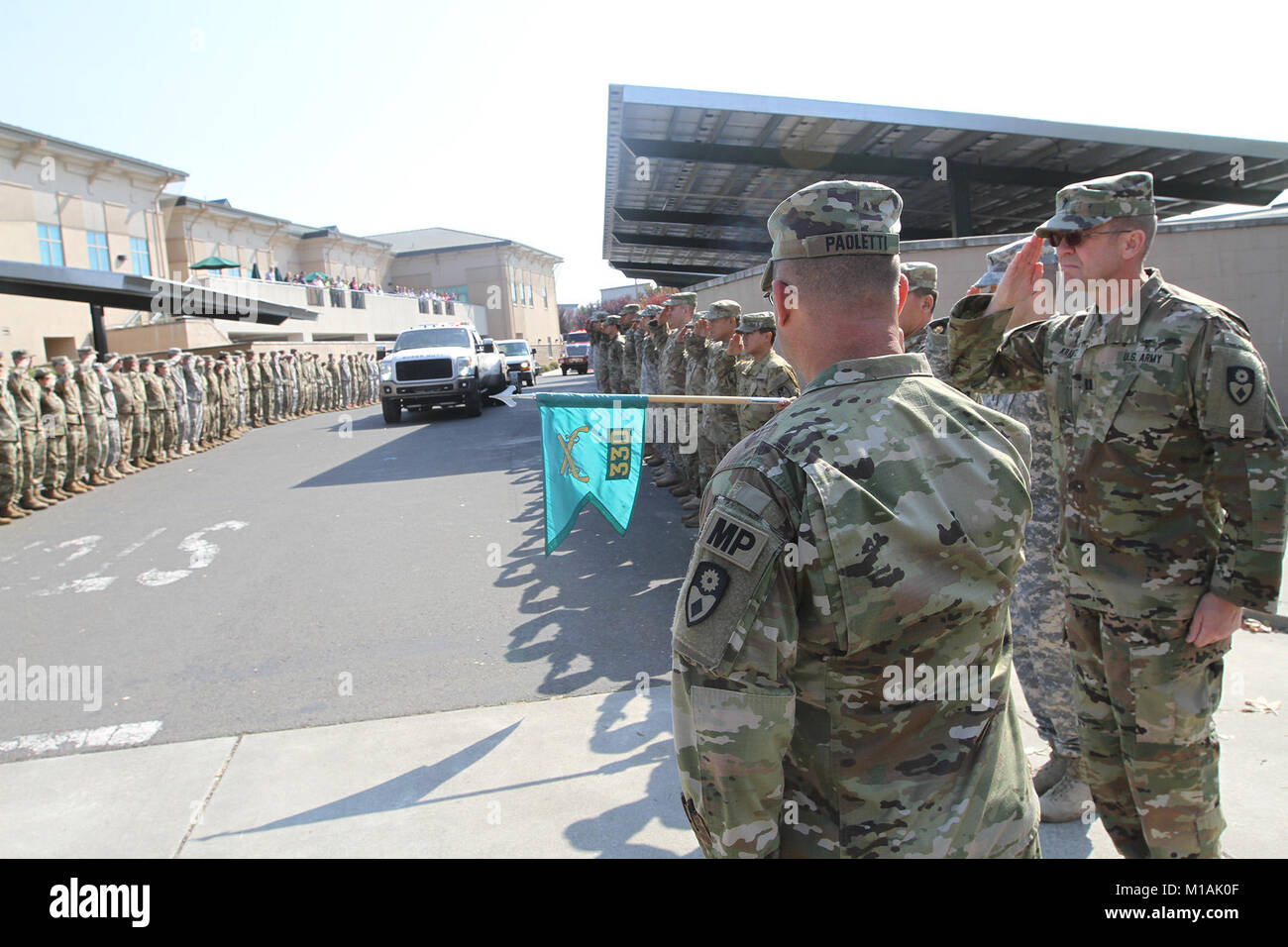 Col. Robert Paoletti, commander of the 49th Military Police Brigade ...