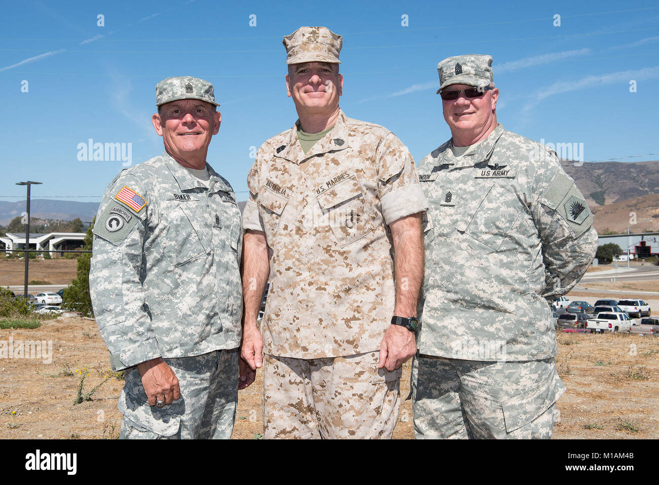 Images from Tech Sgt. Gallahan, SEAC photographer, showing Sgt. Maj ...