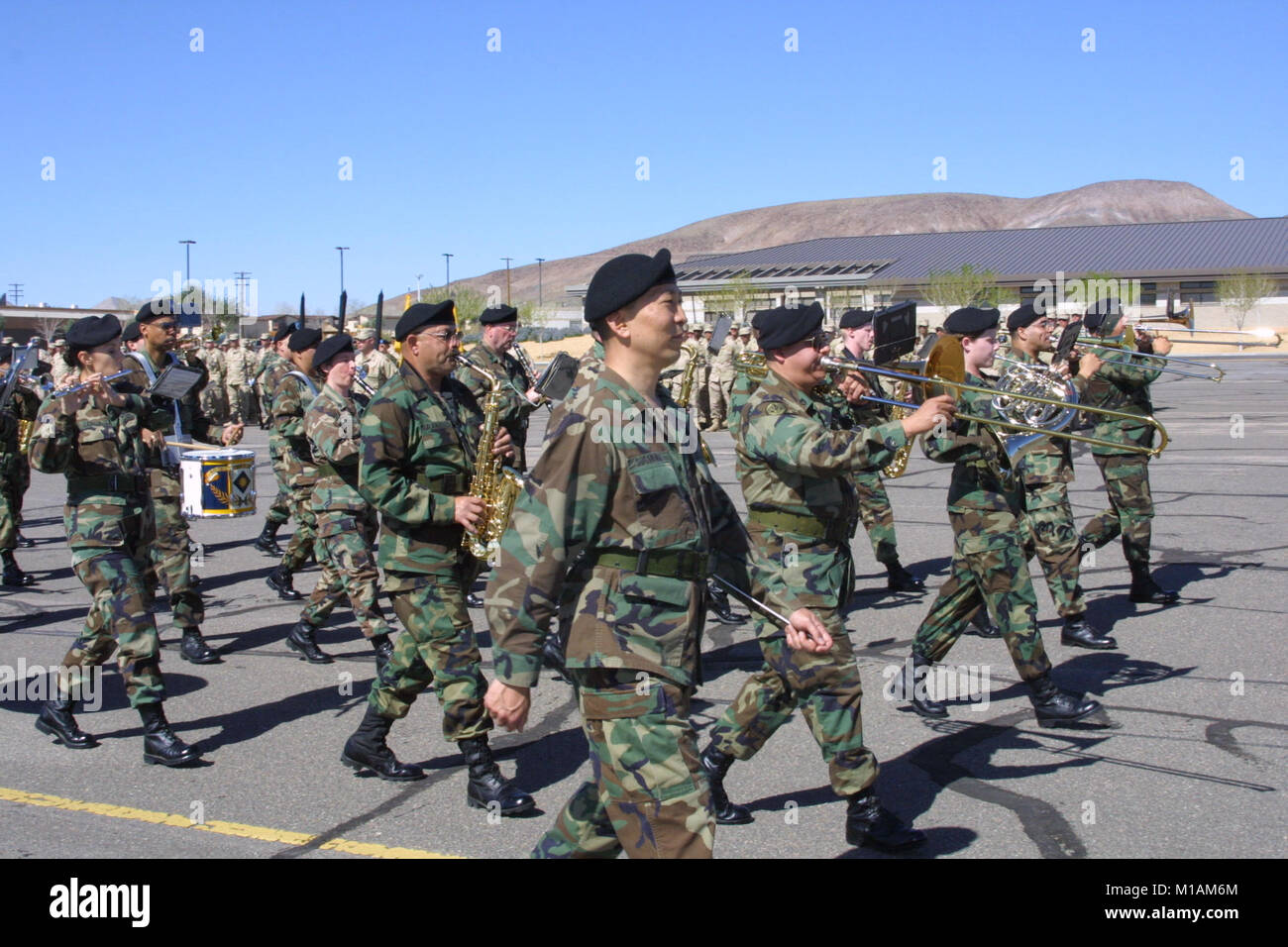 The California Army National Guard's 185th Armor Battalion deployed to ...