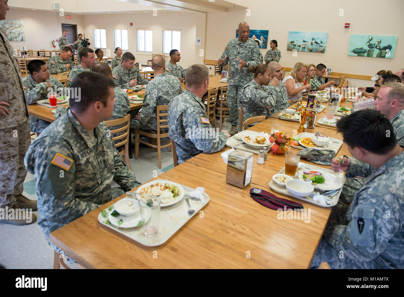California National Guard leadership visited multiple units and ...