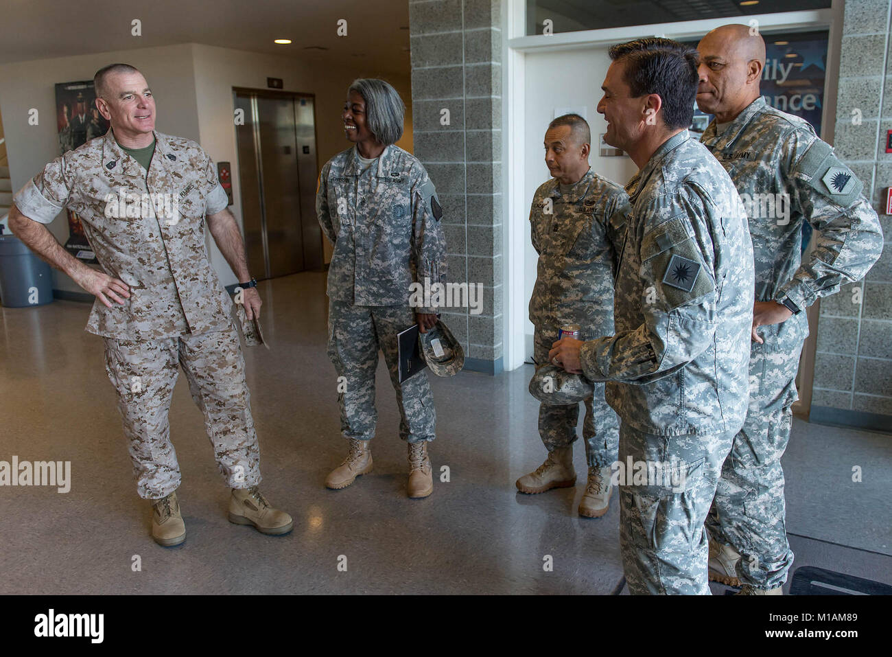 Images from Tech Sgt. Gallahan, SEAC photographer, showing Sgt. Maj ...