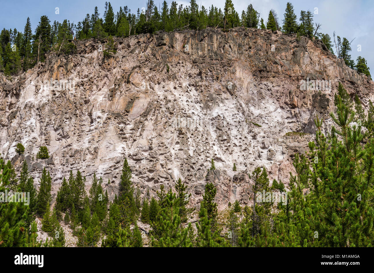 Volcanic Ash Layer From Yellowstone