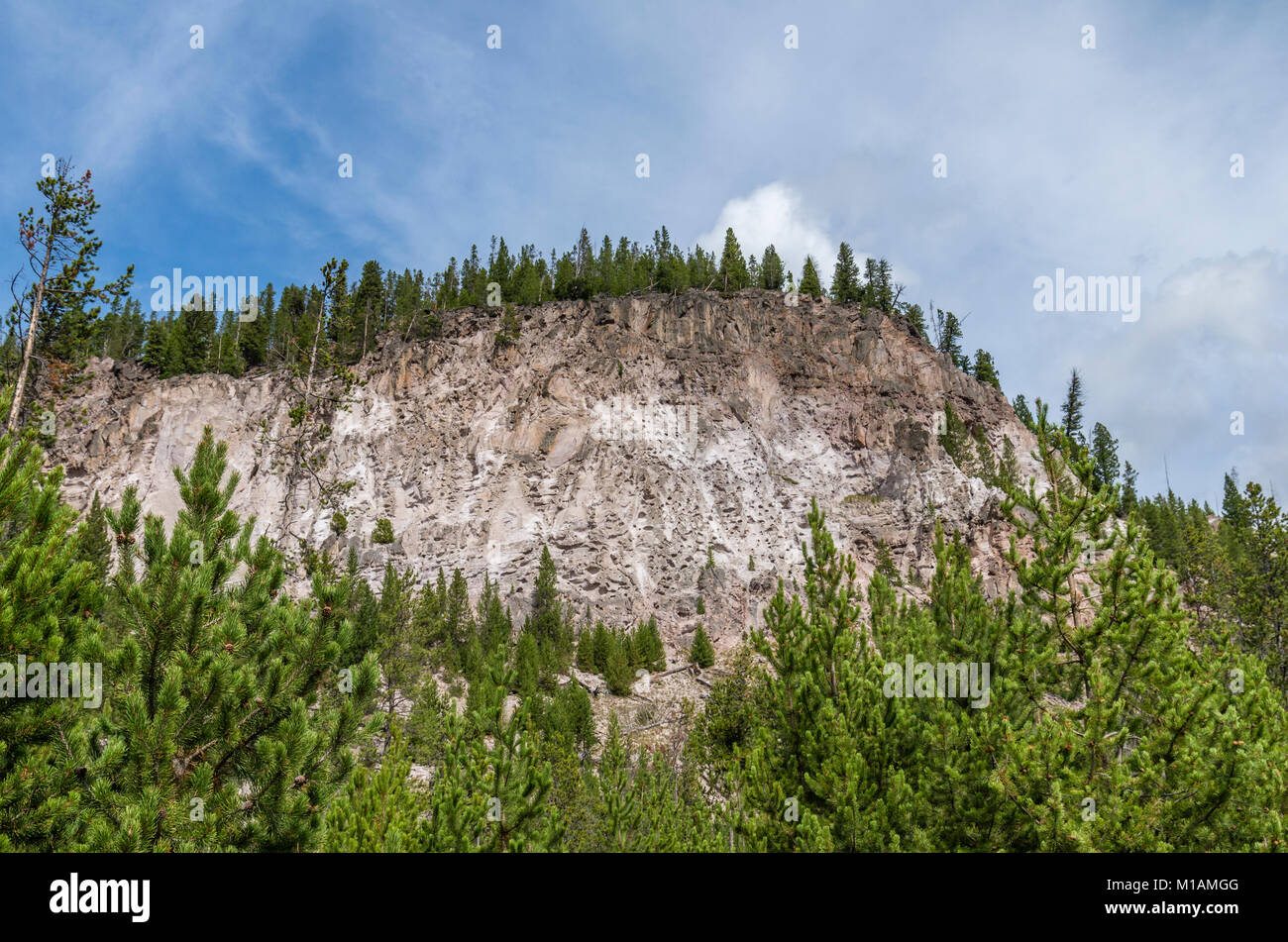 Volcanic Ash Layer From Yellowstone