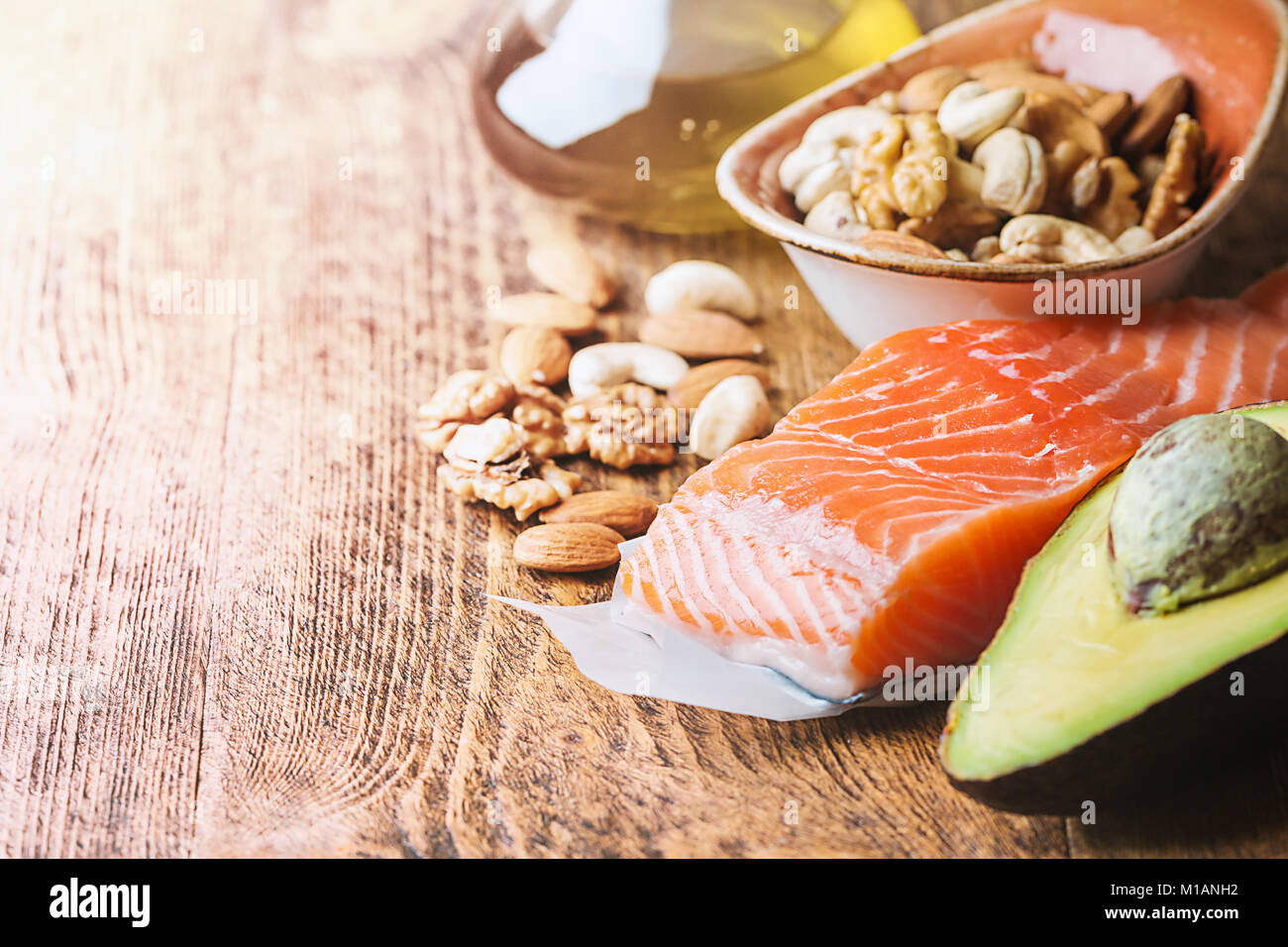 Healthy fats source hi-res stock photography and images - Alamy
