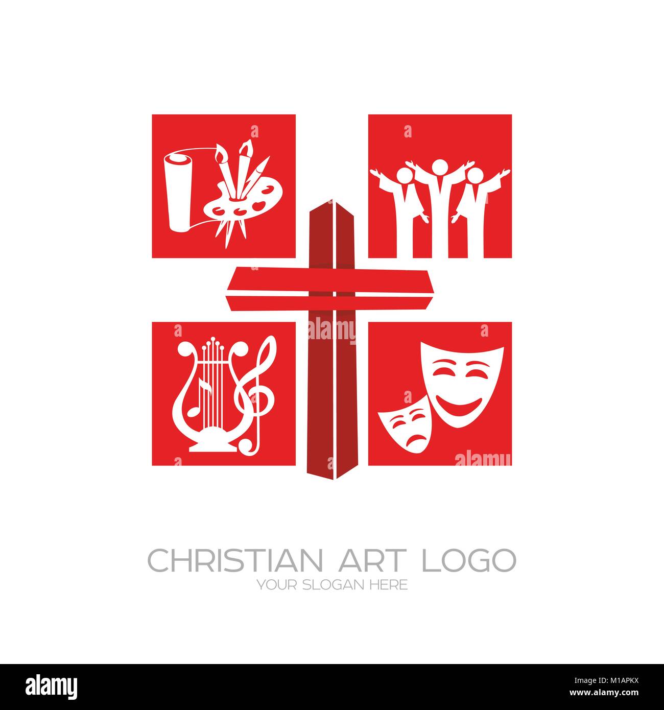 Logo of the Christian creative team performing theatrical productions ...