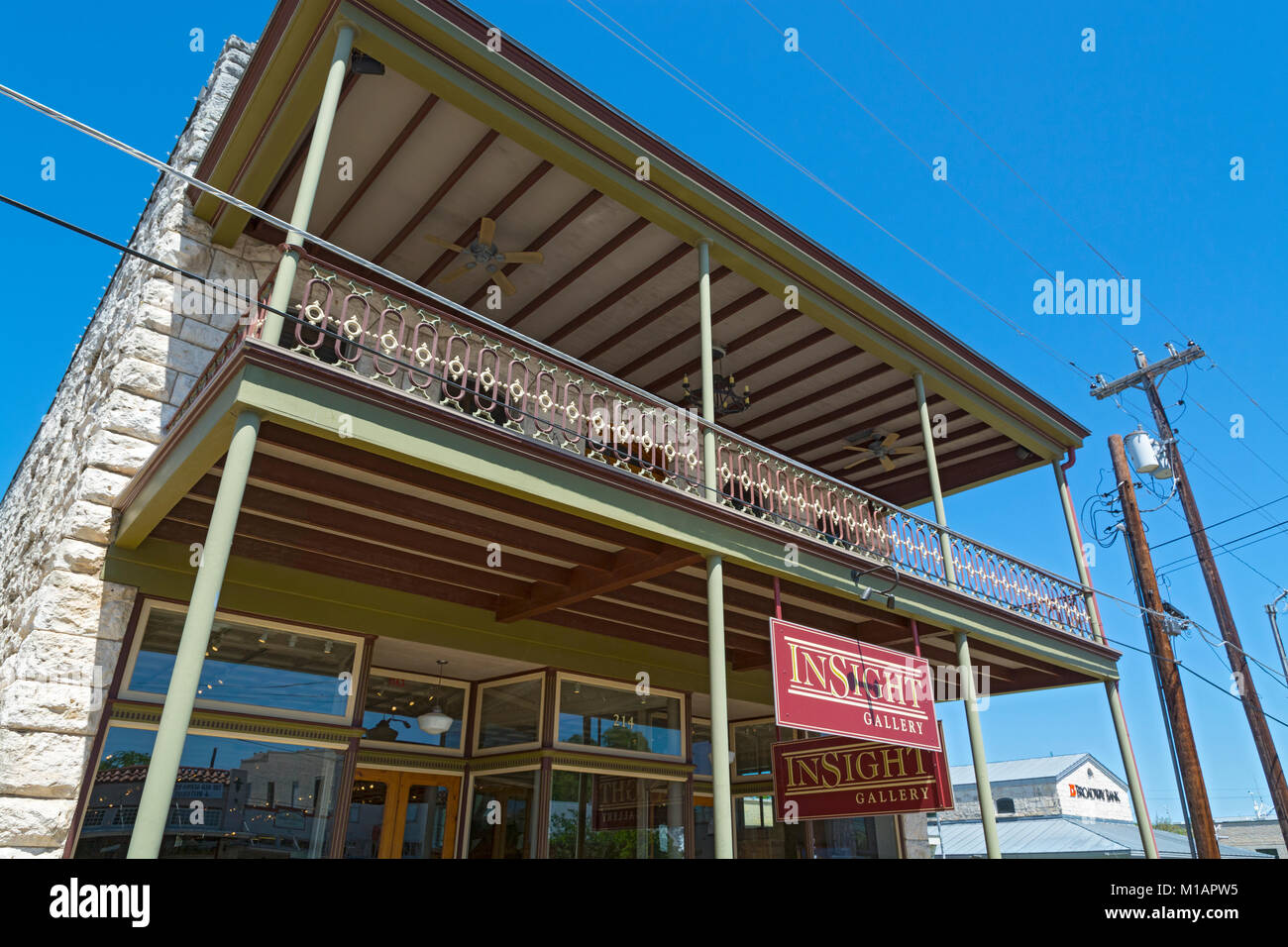 Texas, Hill Country, Gillespie County, Fredericksburg, historic ...