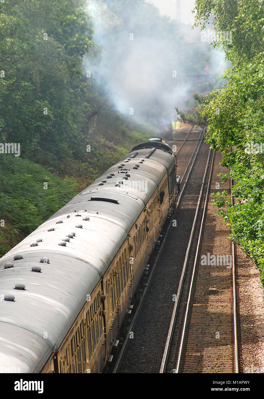 Lord Nelson steam locomotive on a passenger train Stock Photo - Alamy