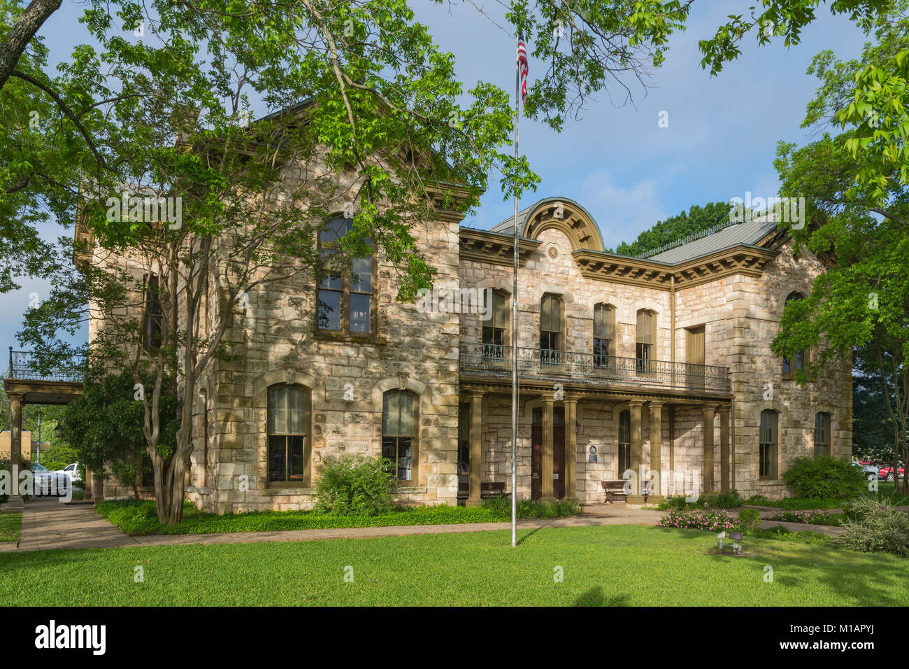 Texas, Hill Country, Fredericksburg, Pioneer Memorial Library, Old ...