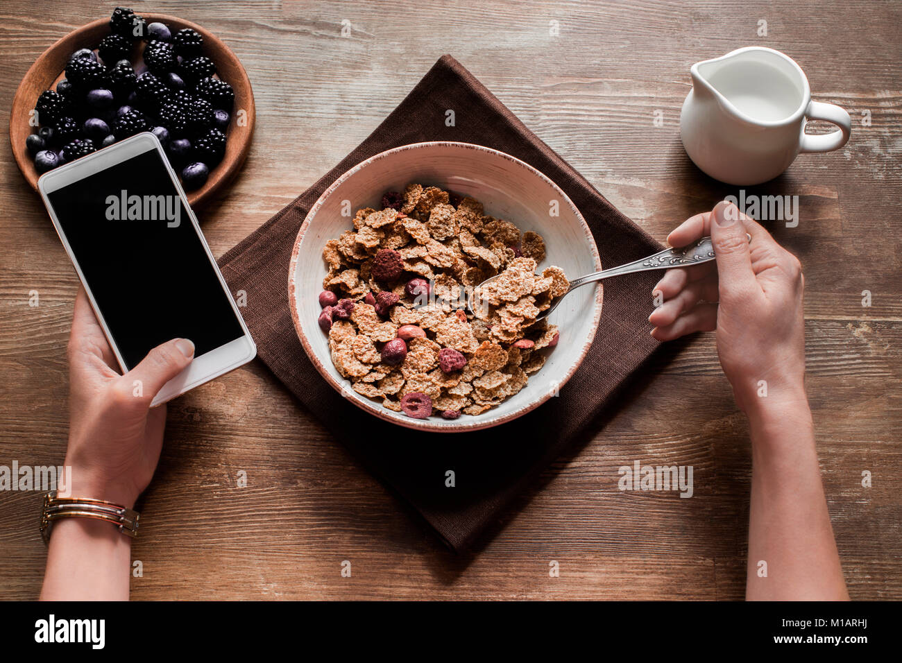 person eating corn Stock Photo - Alamy