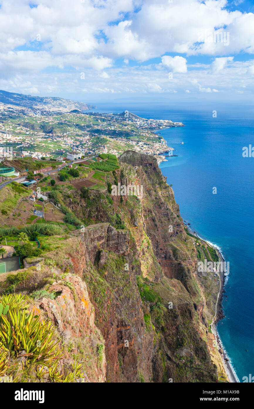 madeira portugal madeira View from Cabo Girao, one of the highest sea ...